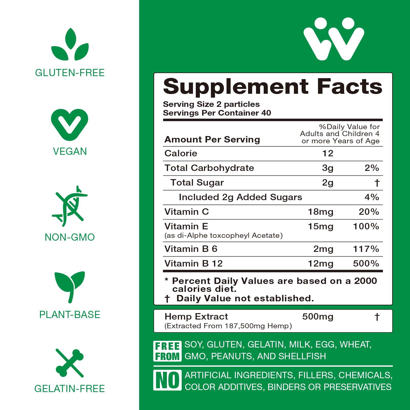 3 Packs Organic Hemp Gummies 7,500,000 High Strength - High Potency Hemp Oil Infused Gummies - Natural Hemp Candy Supplements - 240 Gummies