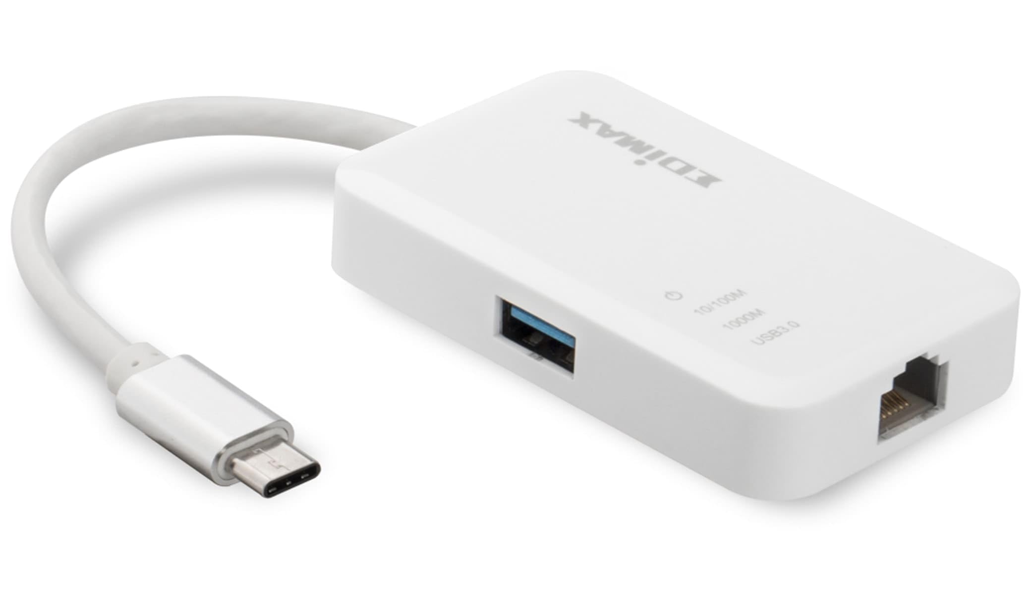 EDiMAX USB-C to 3-Port USB 3.0 Gigabit Ethernet Hub