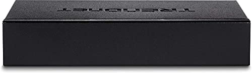 TRENDnet 5-Port Gigabit PoE+ Powered EdgeSmart Switch with PoE Pass Through, 18W PoE Budget, 10Gbps Switching Capacity, Managed Switch, Wall-Mountable, Lifetime Protection, Black, TPE-P521ES