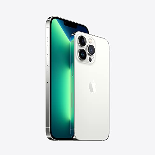 Apple iPhone 13 Pro Max (1TB, Silver) [Locked] + Carrier Subscription