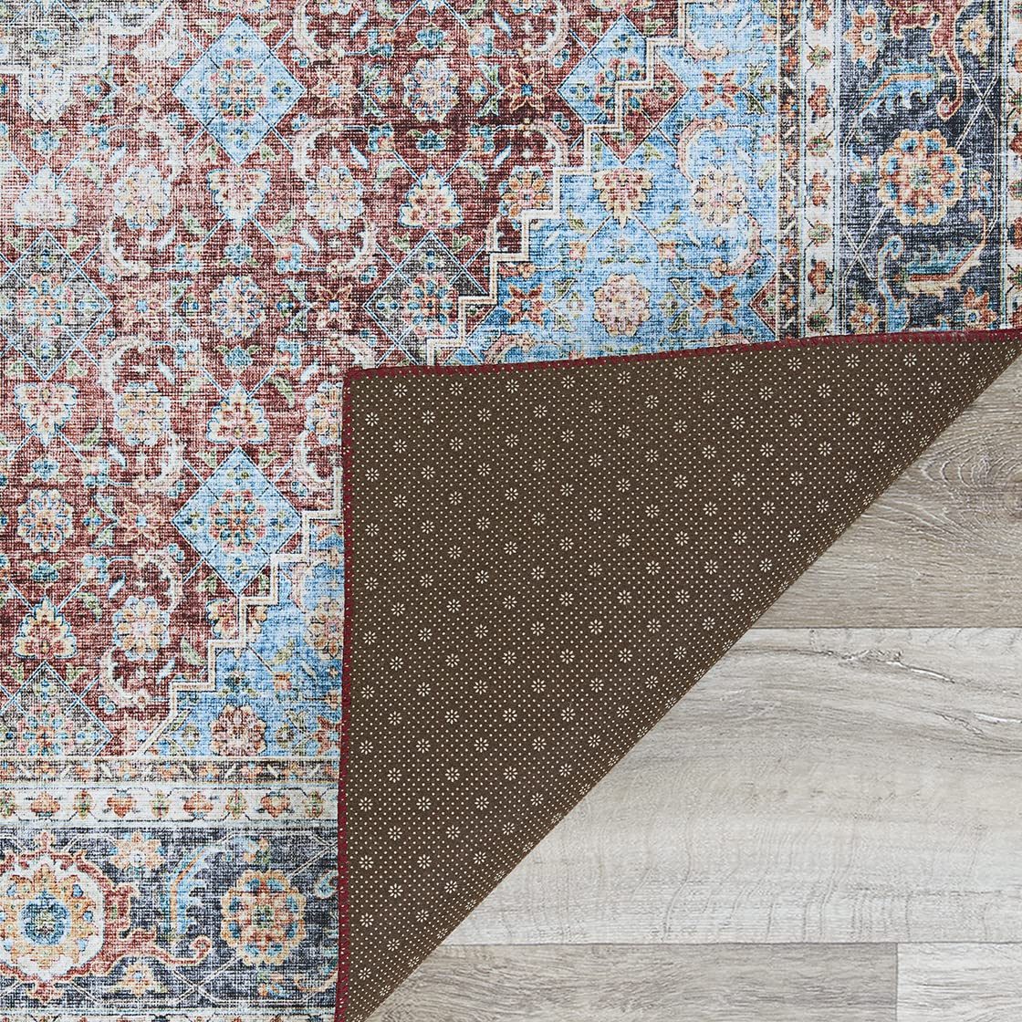 Couristan Pasha Nahavand Area Rug, 9' x 12', Cabernet
