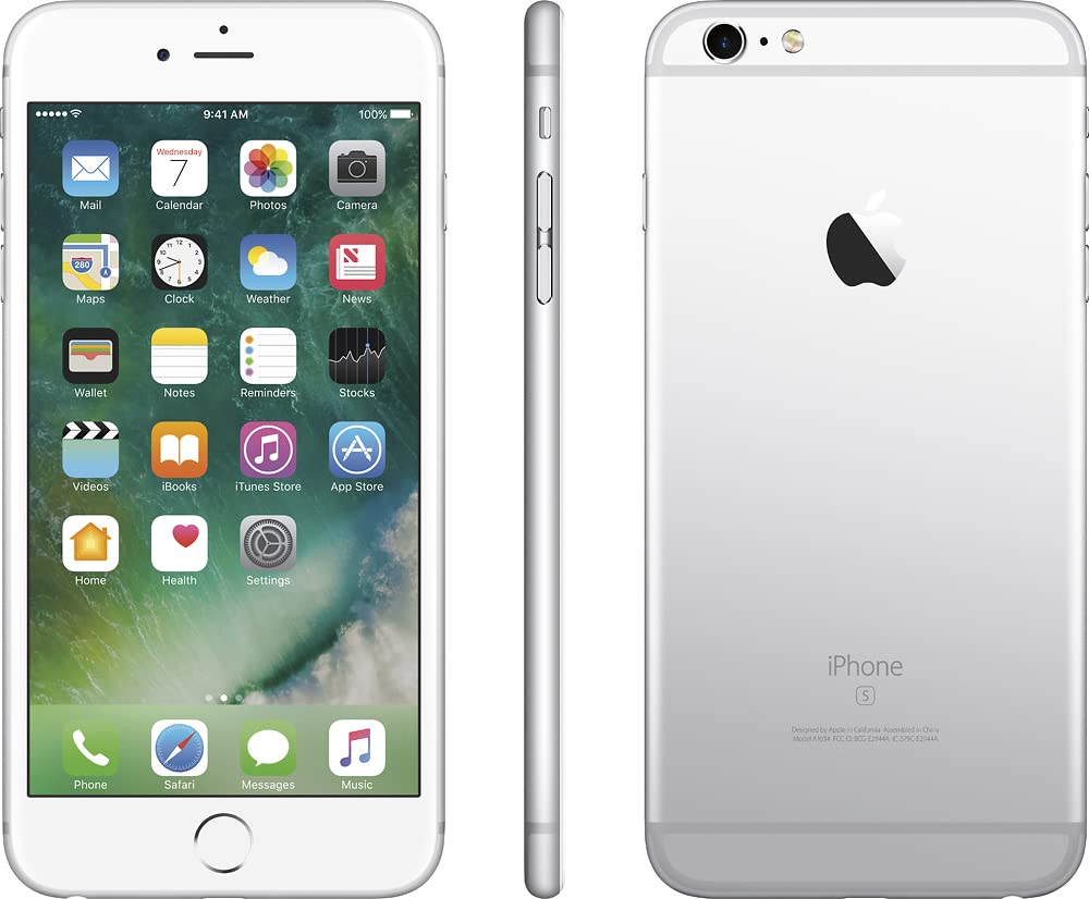 Apple iPhone 6S 16 GB Unlocked, Silver US Version