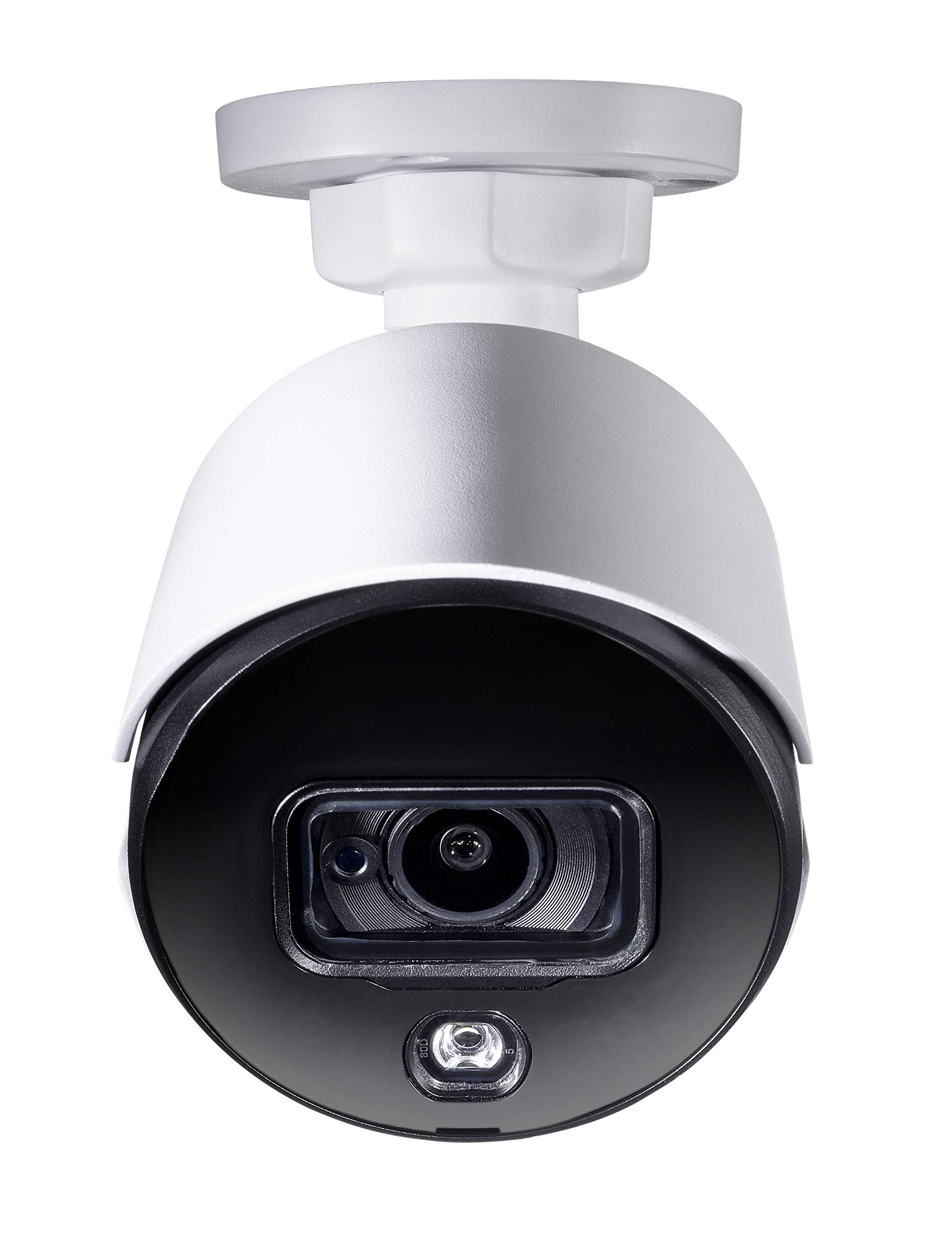 Lorex Indoor/Outdoor Wired Security Camera System, 5MP Ultra HD Bullet Cameras with Motion Detection Surveillance, Active Deterrence, 2TB 8 Channel DVR, 4 Cameras