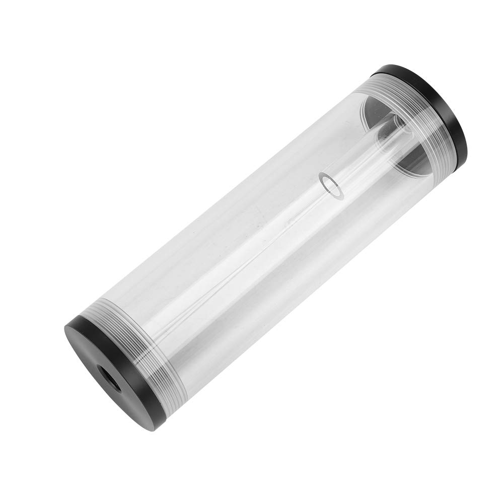 CPU Water Cooler System for PC,Cylinder Water Cooling Heat Sink,50m Diameter & 160mm Long Computer Heat Dissipation Water Cooling 800L/H Water Mini DC Cooling Pump Liquid
