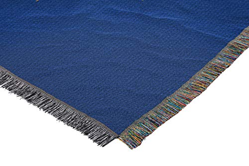Marvel's Captain Marvel, "Protector of Skies" Woven Jacquard Throw Blanket, 46" x 60", Multi Color