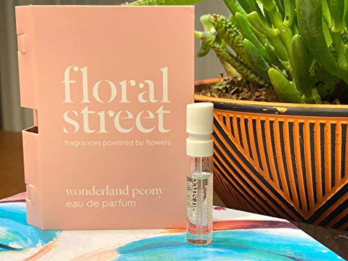 New FLORAL STREET Wonderland Peony EDP Eau de Parfum Spray Sample 1.5ml