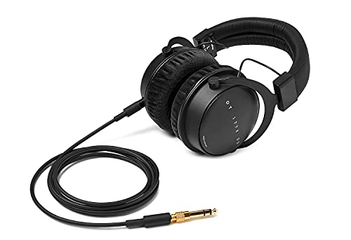 Massdrop x Beyerdynamic DT 177X GO Over-Ear Closed-Back Headphones, 32 Ohms, Detachable Cable, Replaceable Velour & Sheep Skin Ear Pads