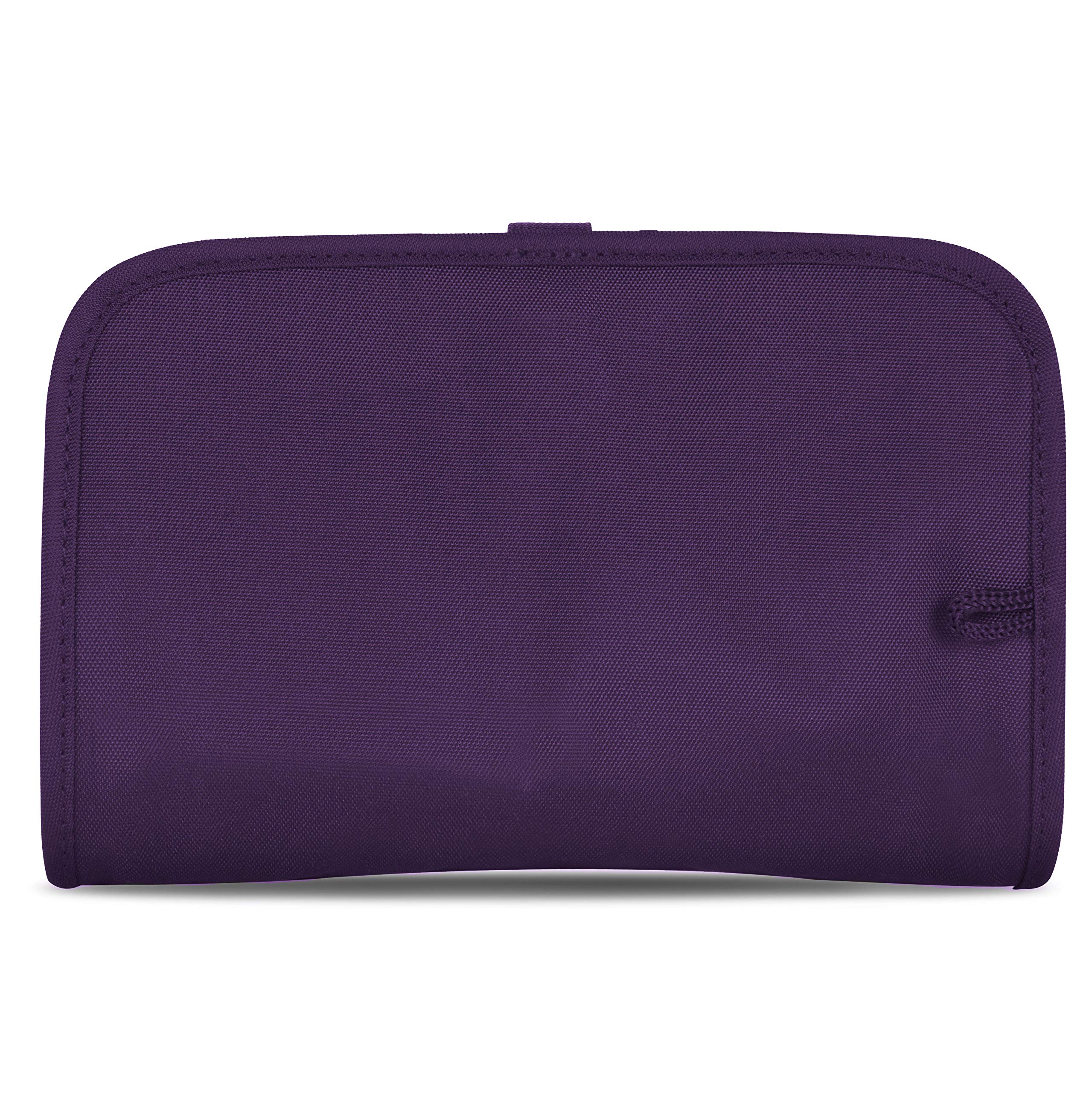 Travelon Wet/Dry 1 Quart Bag with Bottles, Purple, One Size