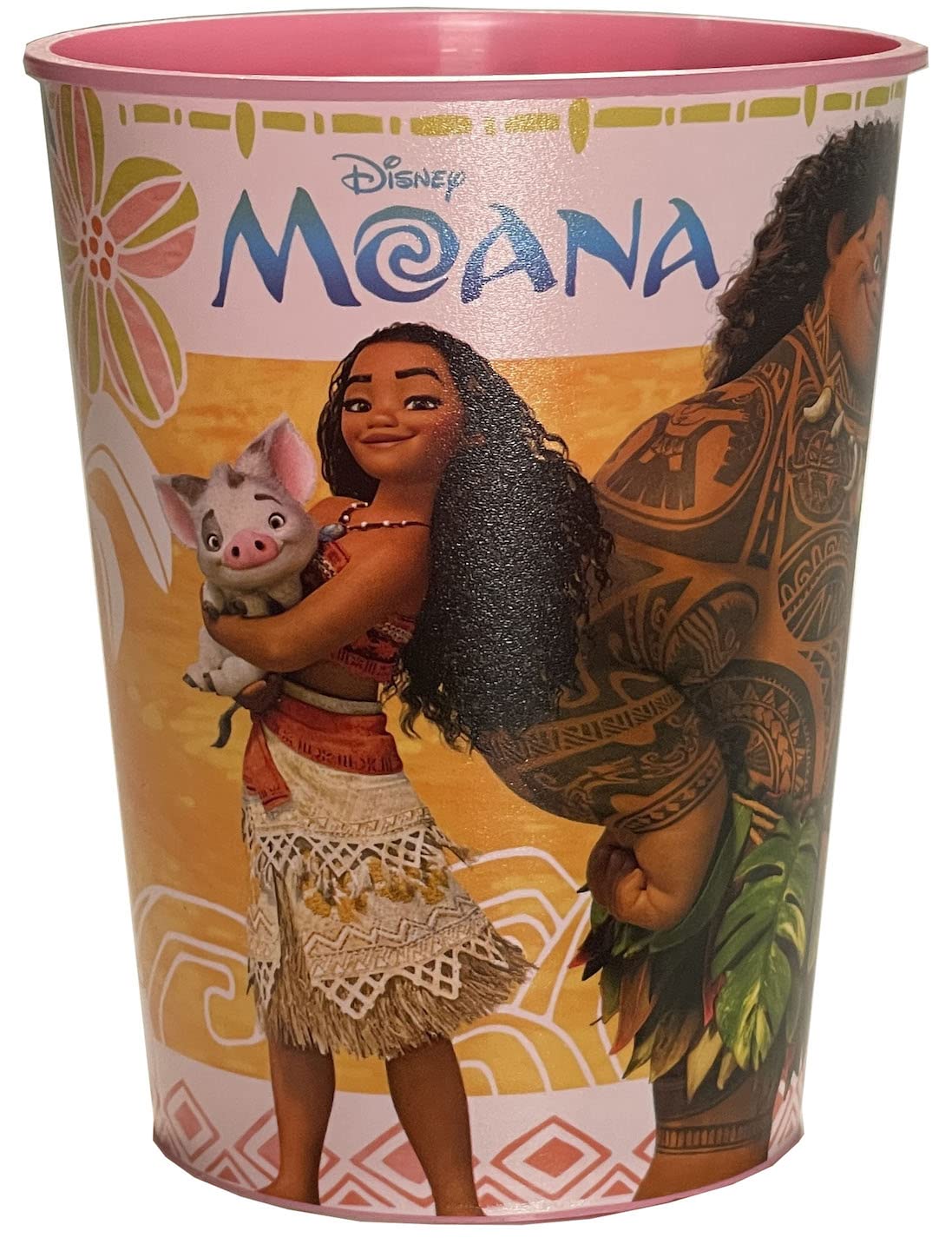 Moana Inspired 3pc Bright Smile Oral Hygiene Bundle! Toothbrush, Brushing Timer & Mouthwash Rinse Cup! Plus Dental Gift & Remember to Brush Visual Aid!