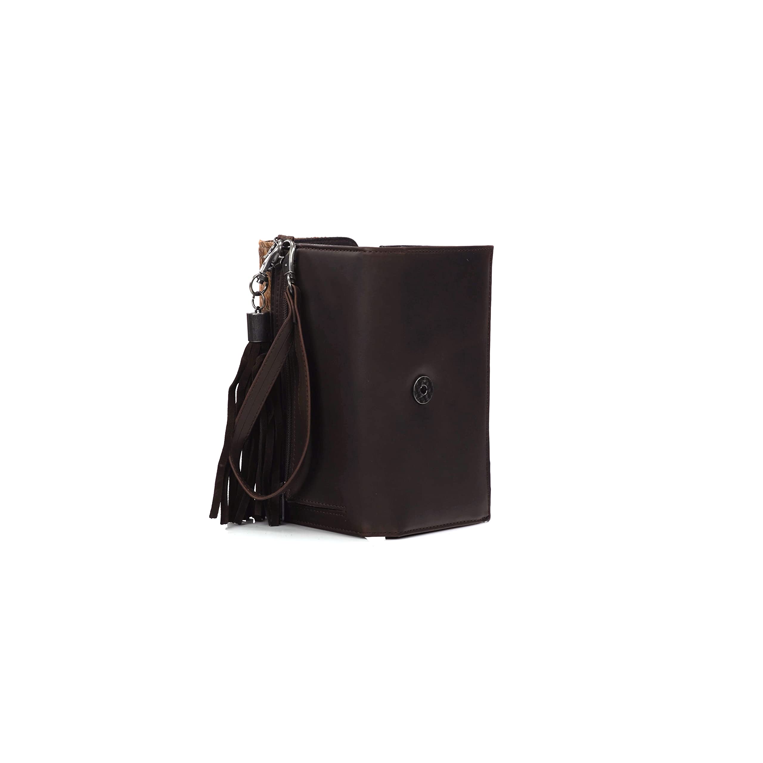ARIAT NASHVILLE WALLET CALF HAIR BROWN