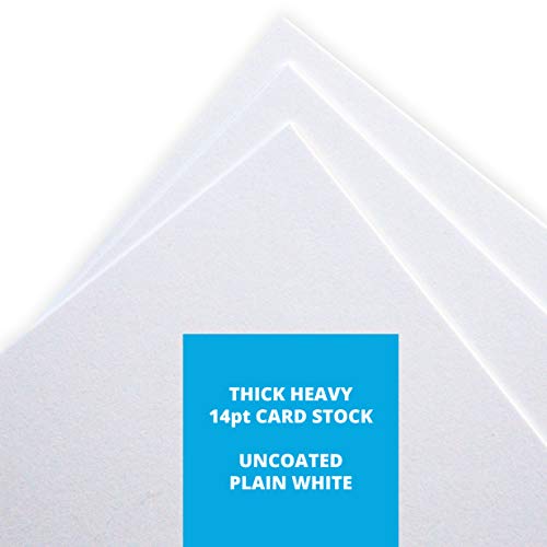 Home Advantage Set of 50 3x5 Index Cards Blank White, Postcards