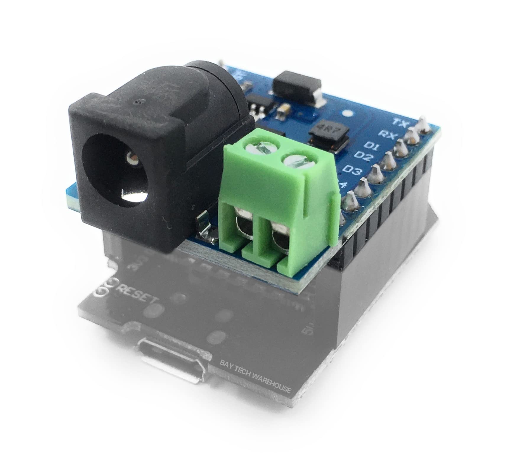 7-24v DC Power Shield Board for WEMOS Mini D1