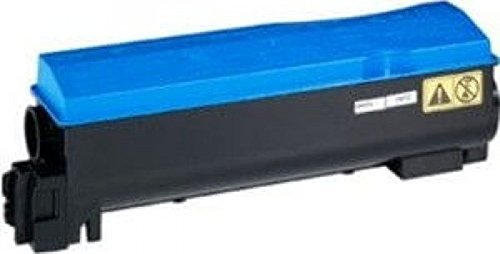 Kyocera 1T02KTCUS0 Model TK-582C Cyan Toner Kit for FS-C5150DN/P6021CDN; Genuine Kyocera; Up to 2800 Pages Yield, Includes Waste Toner Container