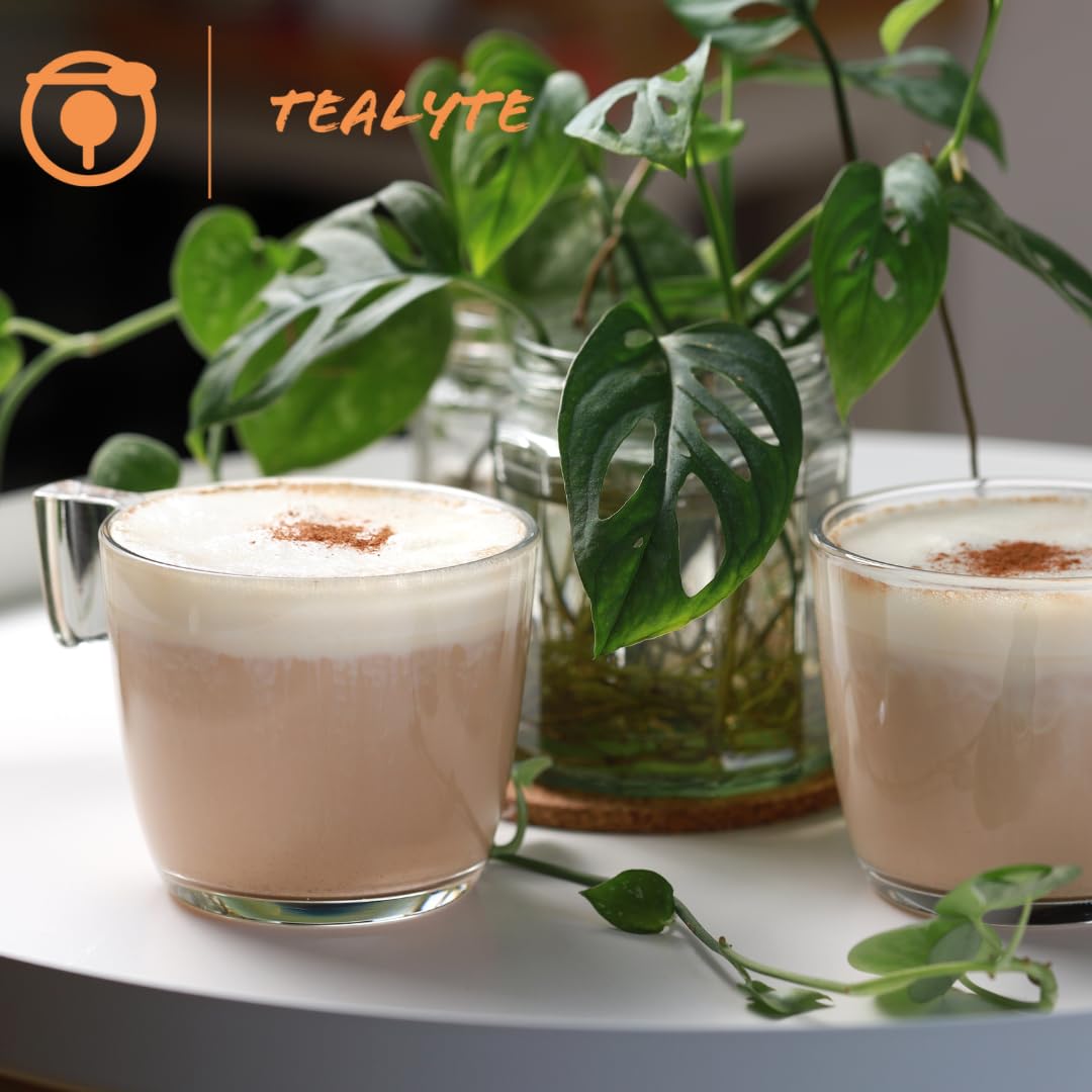 TEALYTE 50 Chai Tea Pods - I Nespresso compatible Chai Tea Latte Pods I For Original Line Nespresso Machines I 5 packs