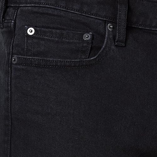 Amazon Essentials Men's Skinny-Fit Stretch Jean, Washed Black, 32W x 33L