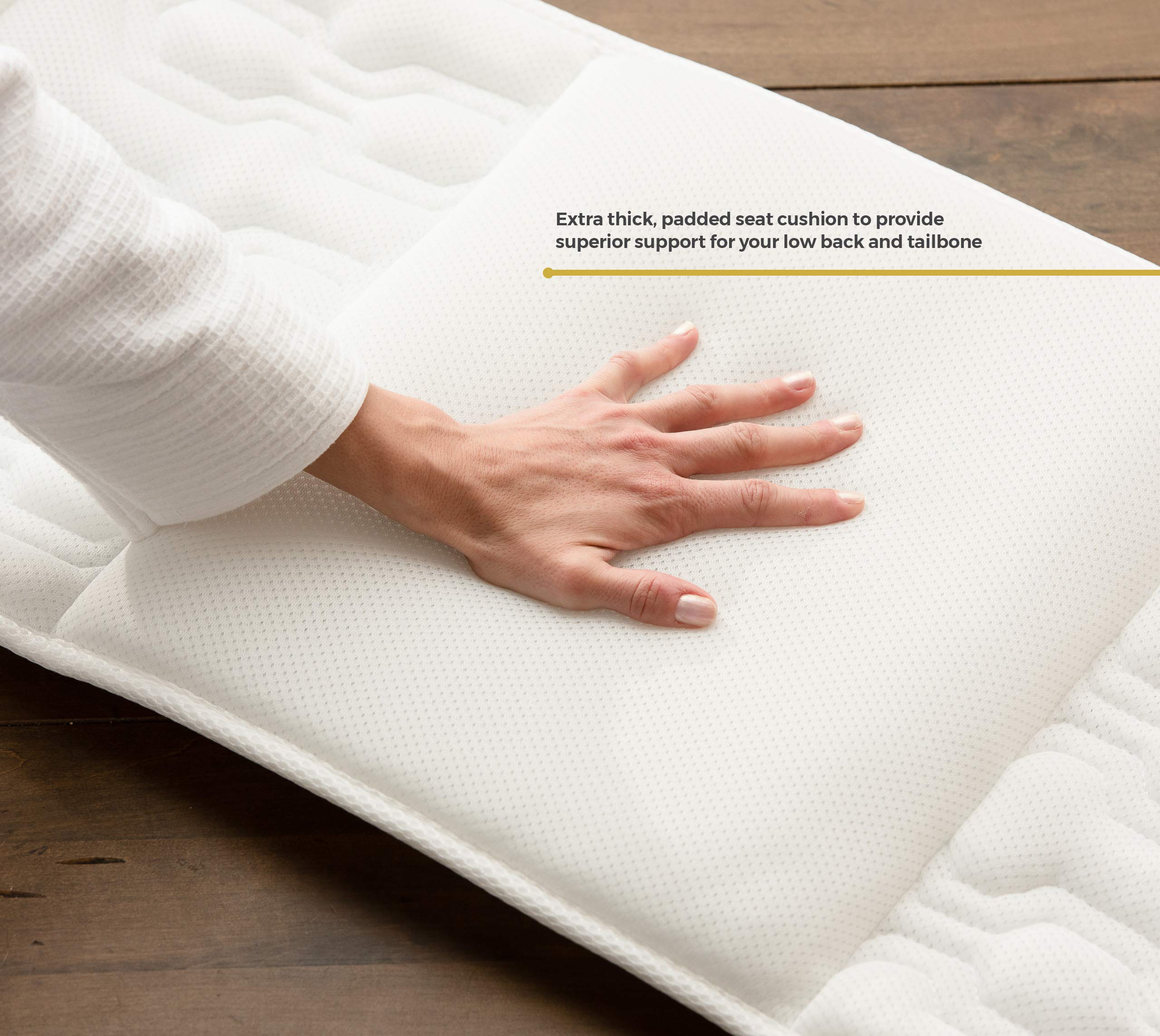 ProCore Products Luxurious Full Body Bath Pillow - Ultimate Comfort, Supportive Bath Cushion for Tub Adults - Plush Neck and Extra Seat, Great for Soaking and Pain Relief, Easy to Clean