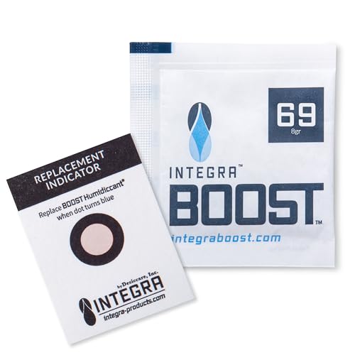Integra Boost RH 2-Way Humidity Control, 69 Percent, 8 Gram (Pack of 20)
