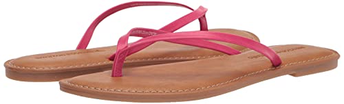 Amazon Essentials Women's Thong Sandal, Bright Pink, 7