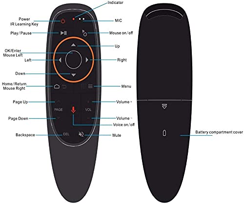 MXQ Pro 5G with Air Mouse & Voice Control 2024 Upgraded Android 13.1 Version Ram 2GB ROM 16GB TV Box H.265 HD 3D Dual WiFi 2.4G/5.8G Quad Core Android Smart TV Box