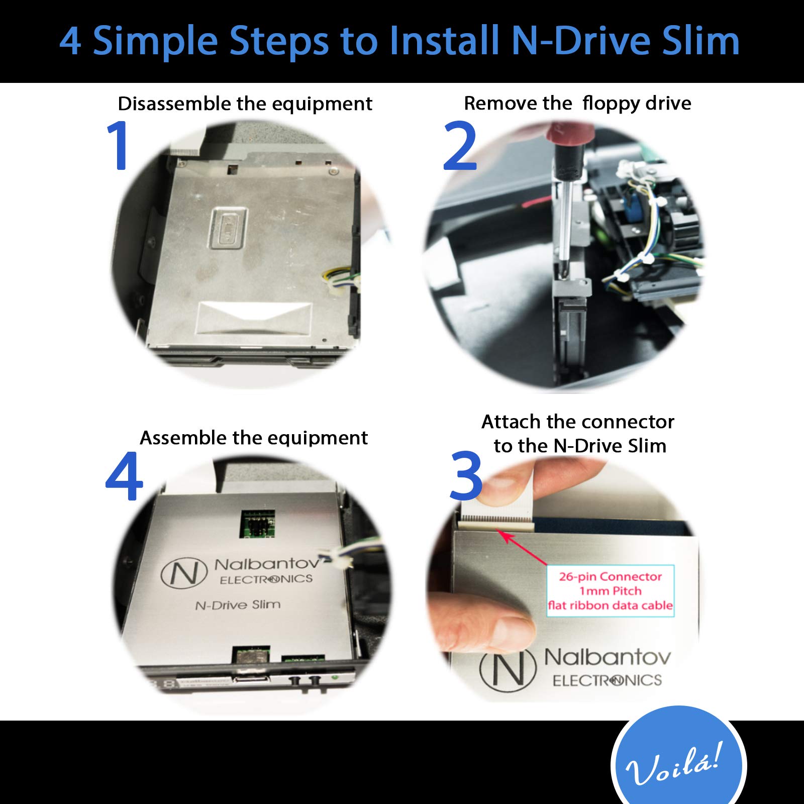 Floppy Disk USB Emulator Nalbantov N-Drive Slim for Korg Triton Studio Version ONLY (different emulator available for Classic,Pro, ProX, Rack versions)