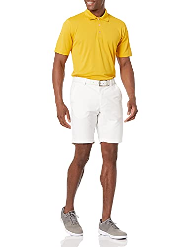 Amazon Essentials Men's Regular-Fit Quick-Dry Golf Polo Shirt (Available in Big & Tall), Golden Yellow, XX-Large