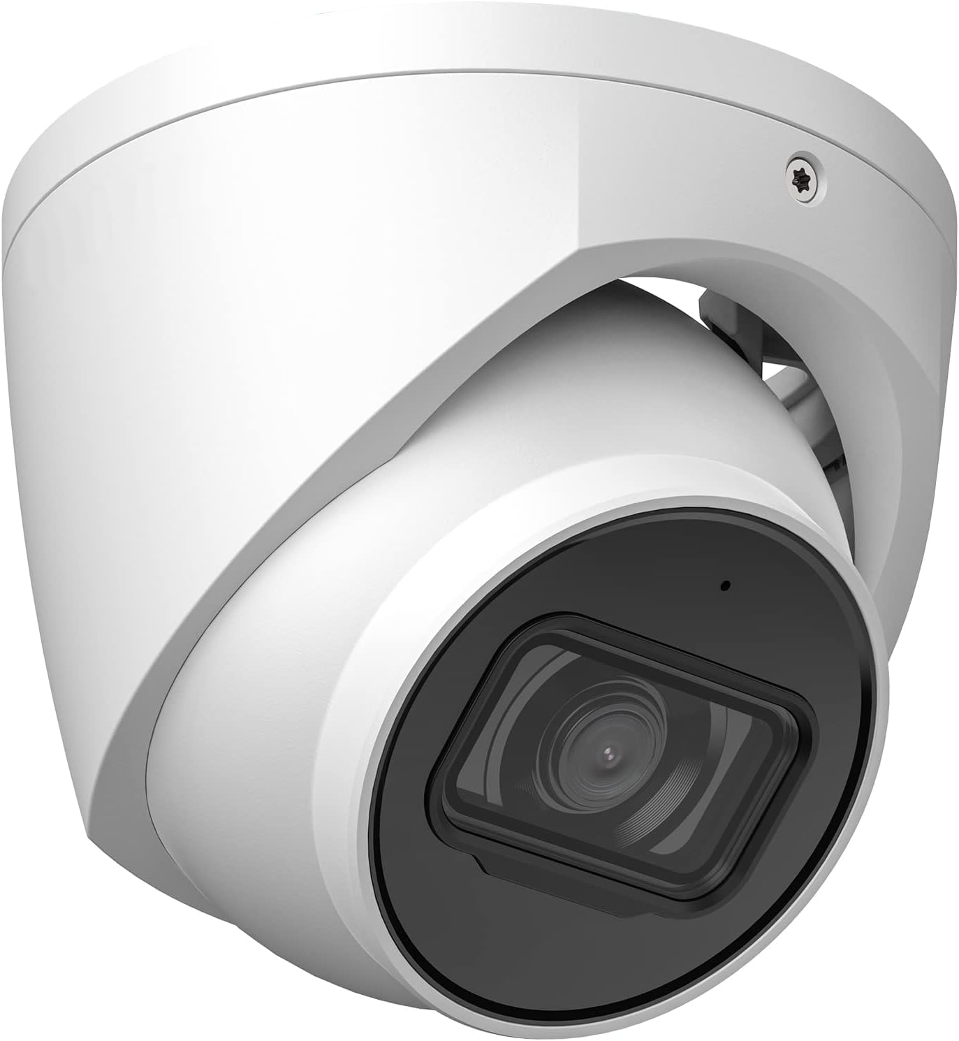 HDView 5MP IP Network Camera H.265 DWDR PoE, Build in Mic, 2.8mm Wide Angle Lens 3-Axis, Eyeball Dome, Megapixel Home Security Camera