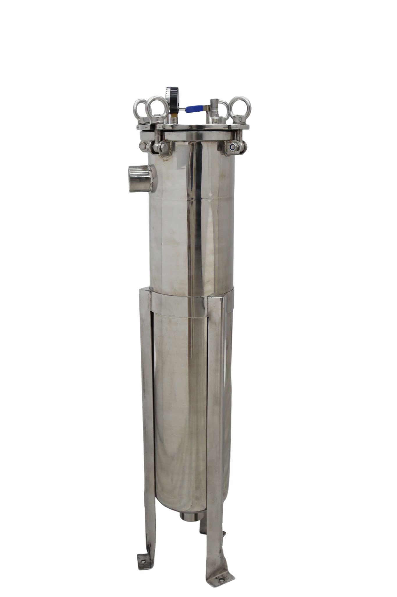 INTBUYING #2 Bag Filter Housing 304 Stainless Steel Bag Filter Housing 2inch NPT 50T/H Bag Water Filter Purification Equitment