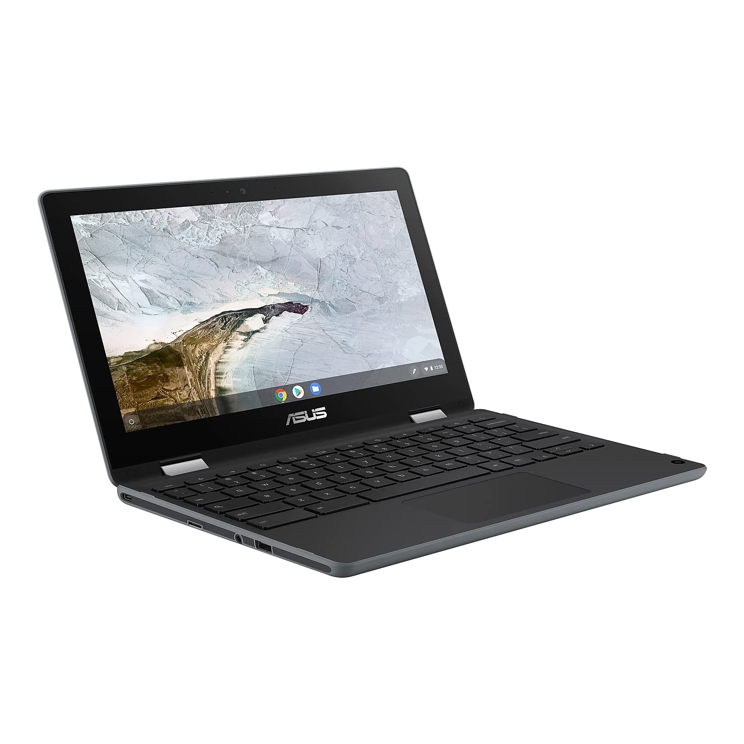 Asus Chromebook Flip C214 C214MA-YZ02T-S 11.6" Touchscreen Rugged Chromebook - HD - 1366 x 768 - Intel Celeron N4020 Dual-core (2 Core) 1.10 GHz - 4 GB RAM - 32 GB Flash Memory - Dark Gray, Black