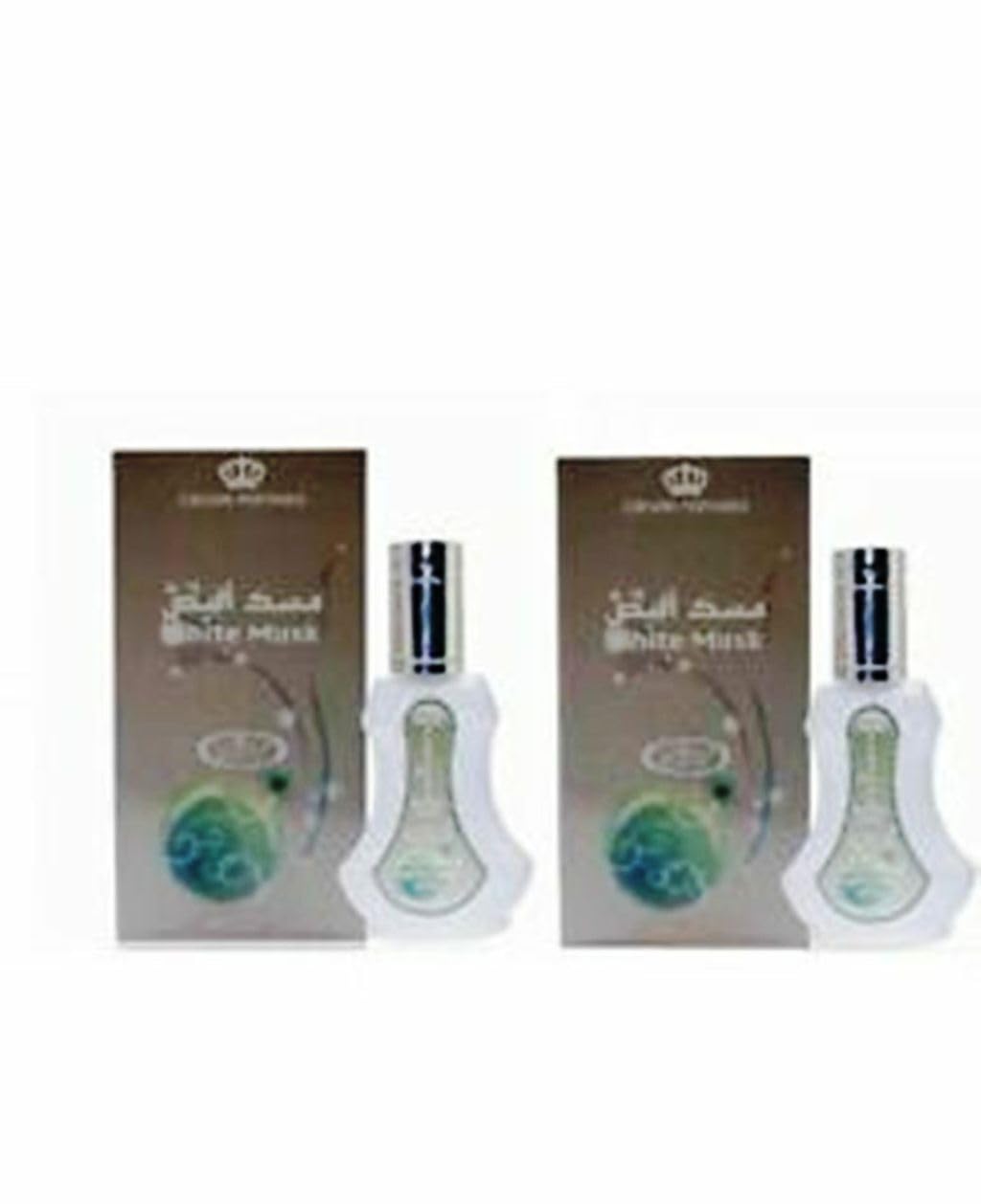 White Musk - Eau De Perfume Natural Spray - 35 ml (1.15 fl. oz) by Al-Rehab- 2 pack