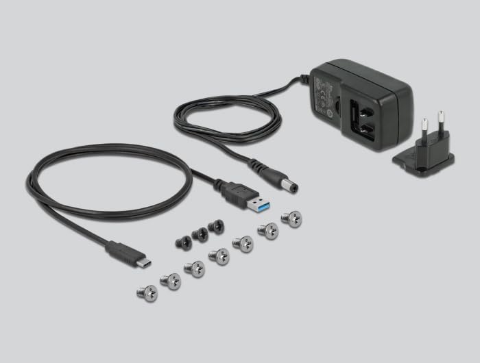 Delock External Enclosure for 3.5 inch SATA HDD with SuperSpeed USB 10 Gbps