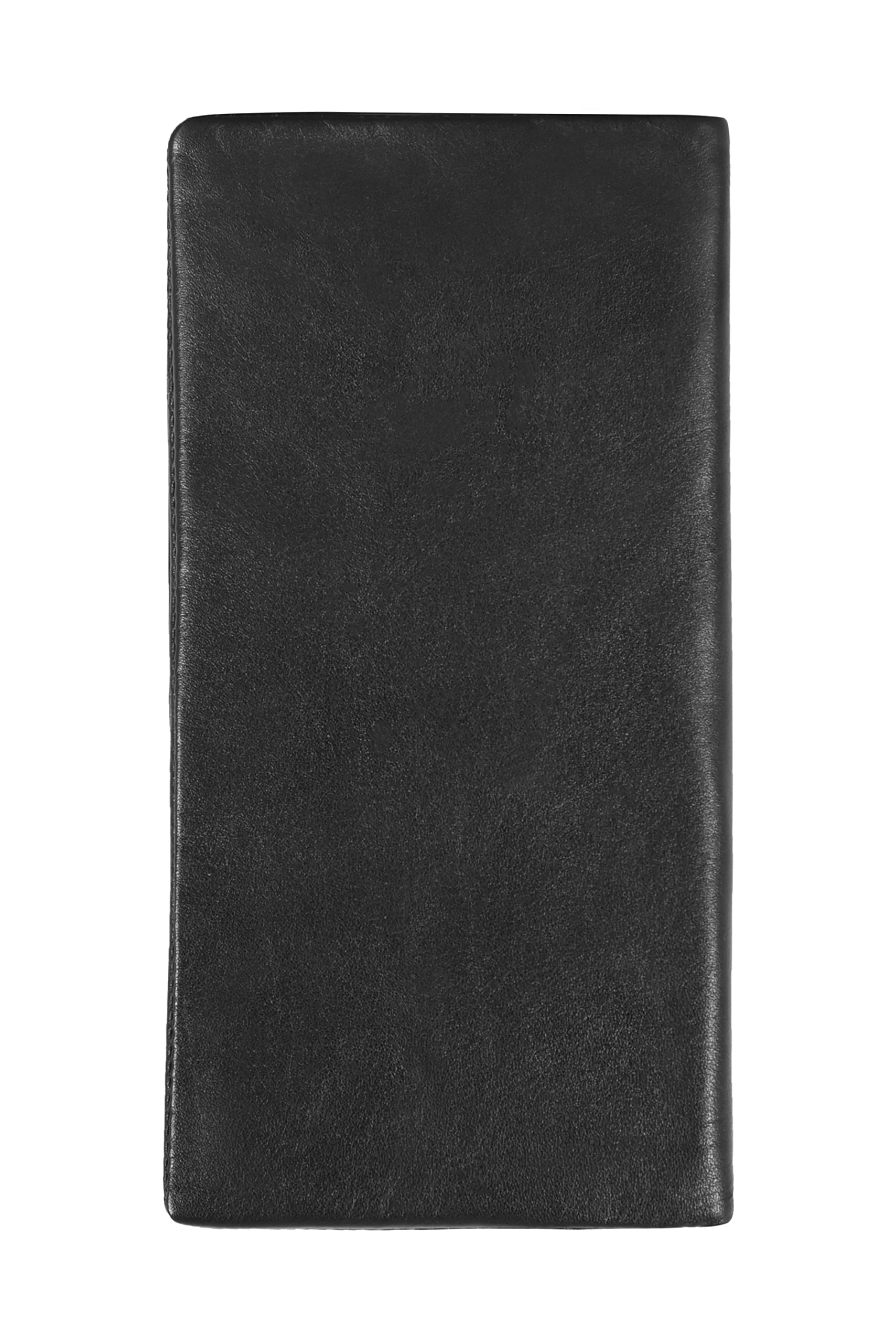 TRENDSLOCKER Executive Leather Wallet Purse Unisex RFID Protection Bifold Wallet (Black/Tan)