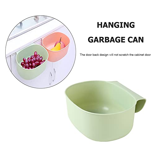 Akloker Kitchen Cabinet Hanging Waste Bins, Kitchen Waste Catcher Hanging Tray Large Capacity Garbage Can Waste Bins for Household Garbage Storage