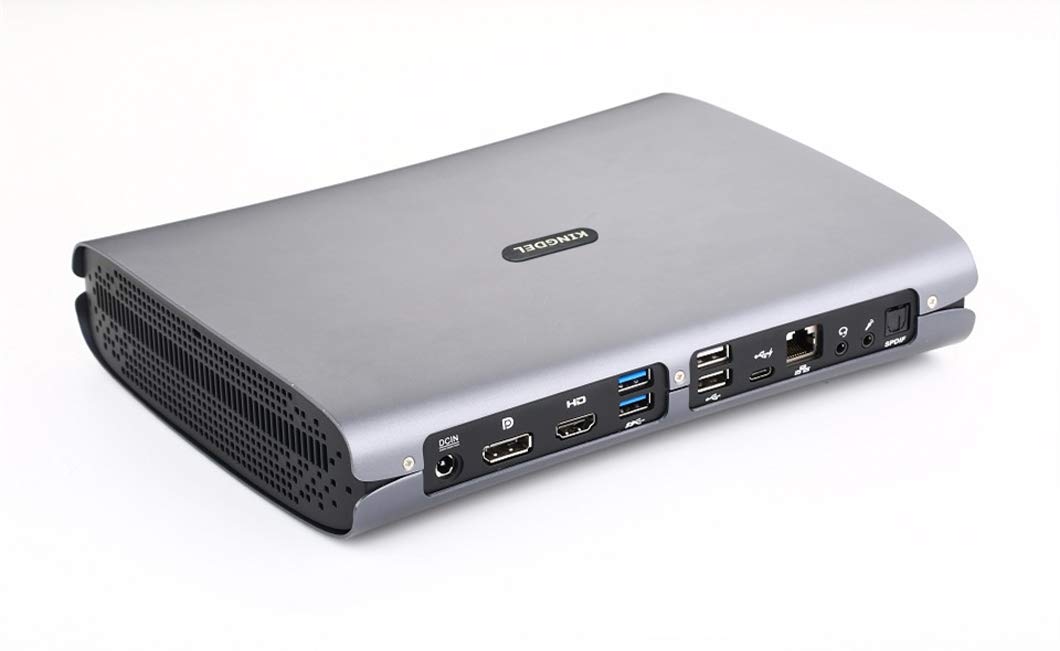 KINGDEL F500 Super Slim Mini Desktop PC with i7-6700HQ Quad Core CPU, 32GB DDR4 RAM, 256GB SSD, Dedicated GTX 960M Graphics, 4K 4096x2304, DP, HD Port