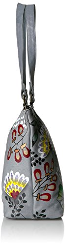 Anna by Anuschka Women's Genuine Leather Large Classic Tote | Hand Painted Original Artwork | Garden of Eden