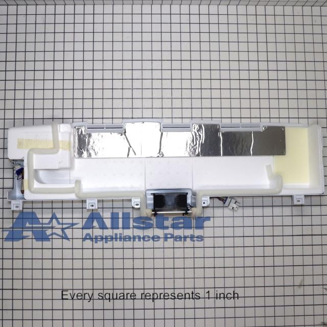 Allstar Appliance Parts WR17X28923 Refrigerator Evaporator Cover & Deli Fan Assembly