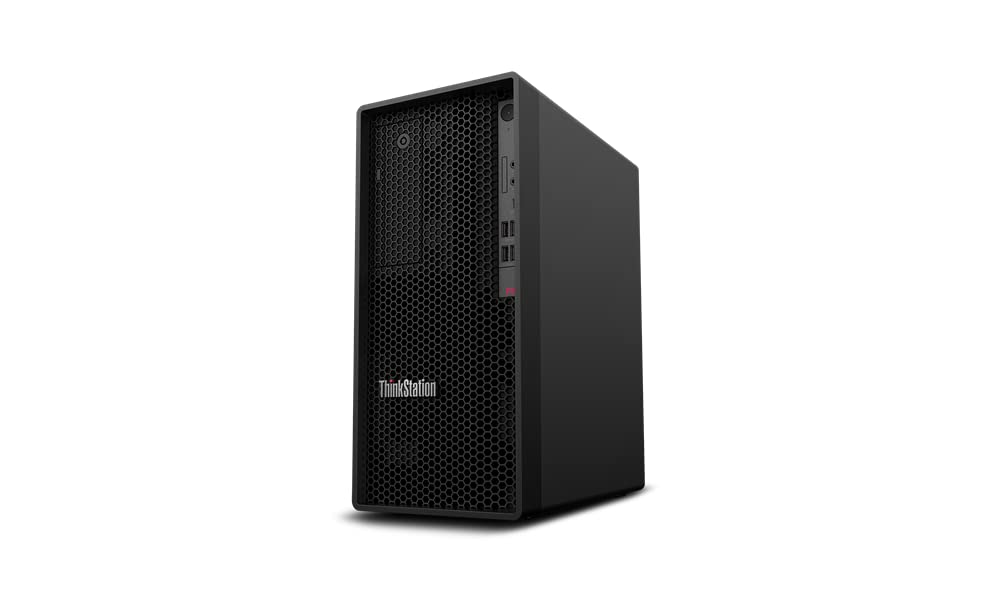 Lenovo ThinkStation P340 30DH00JCUS Workstation - 1 i7-10700 - 32 GB RAM - 1 TB SSD - Tower - Raven Black - Windows 10 Pro 64-bit - DVD-Writer - English (US) Keyboard - Ethernet