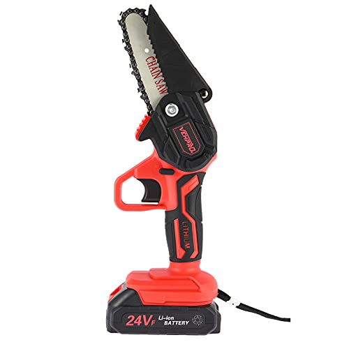 Amikadom #9y8b88 24V Electric Cordless Saw Woodworking Electric Chain Saw Wood Cutter