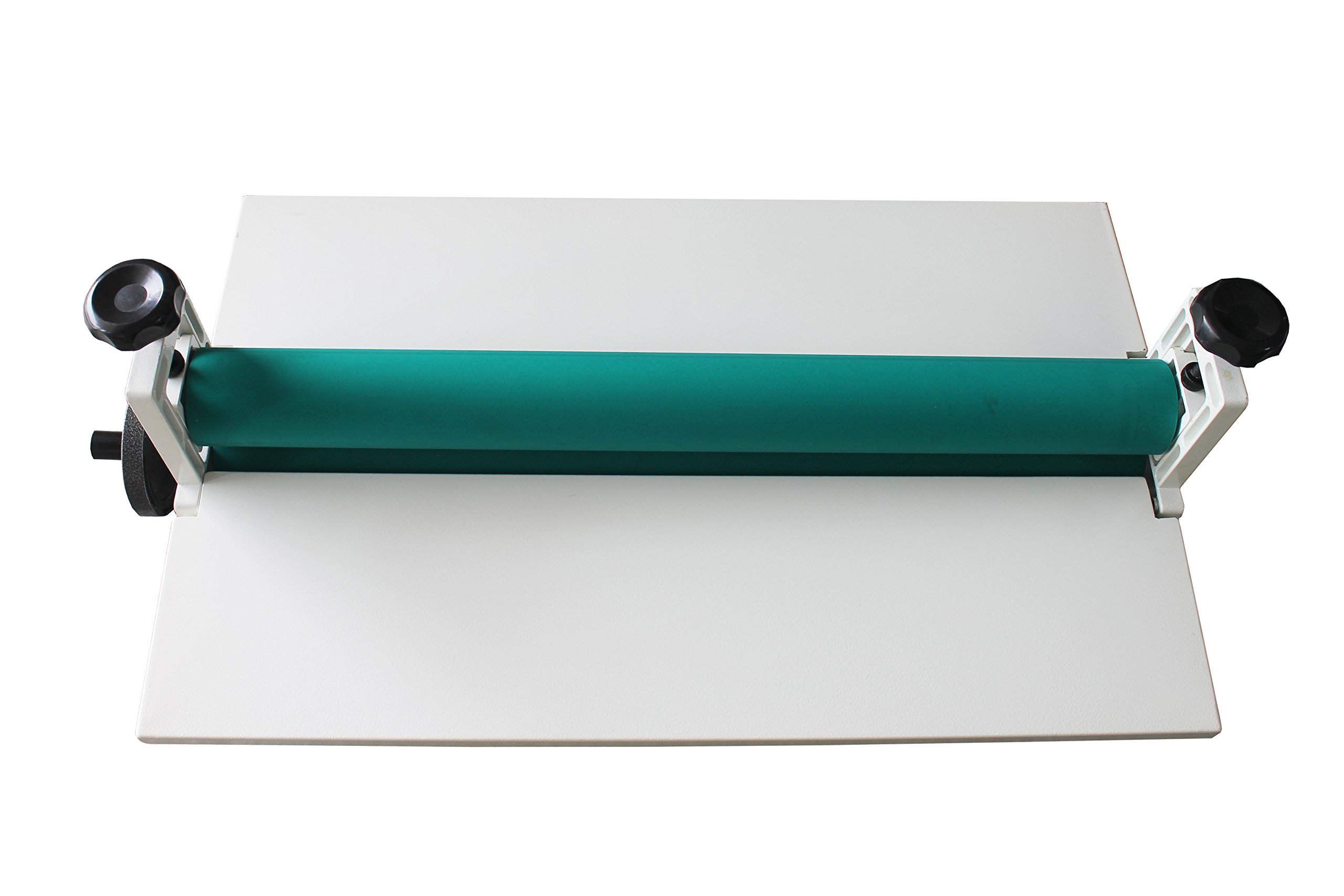INTBUYING Laminating Machine with Crank Manual Cold Roll Laminator Machine with Laminating Sheets Max 29.5 in Film 0.4In Thickness Foldable for Commercial Personal Office