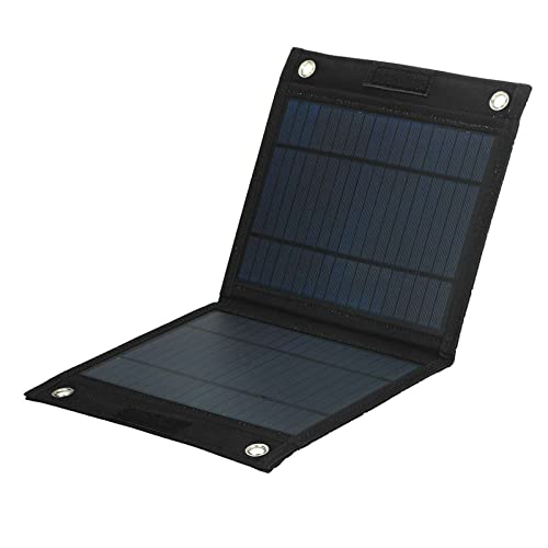 Amikadom #fM9a35 Portable Bi-Fold 25W Solar Panel Folding Solar Battery Electric Car Charger with Dc Plug 12V5V USB