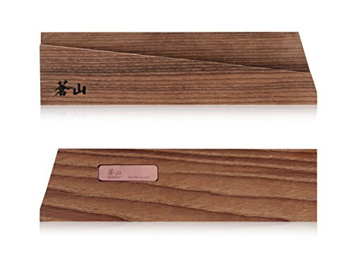 Cangshan 1021462 Solid Ash Wood Magnetic ANCHOR Knife Sheath Only for 8-Inch Chef's Knife
