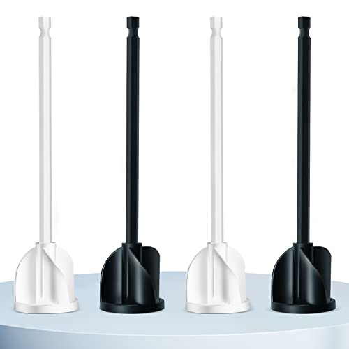 4 Pcs Resin Mixer Paddles, Epoxy Mixer Attachment for Drill, Reusable Paint Stirrer Drill Attachment for Epoxy Molds, Mixing Resin and Paint