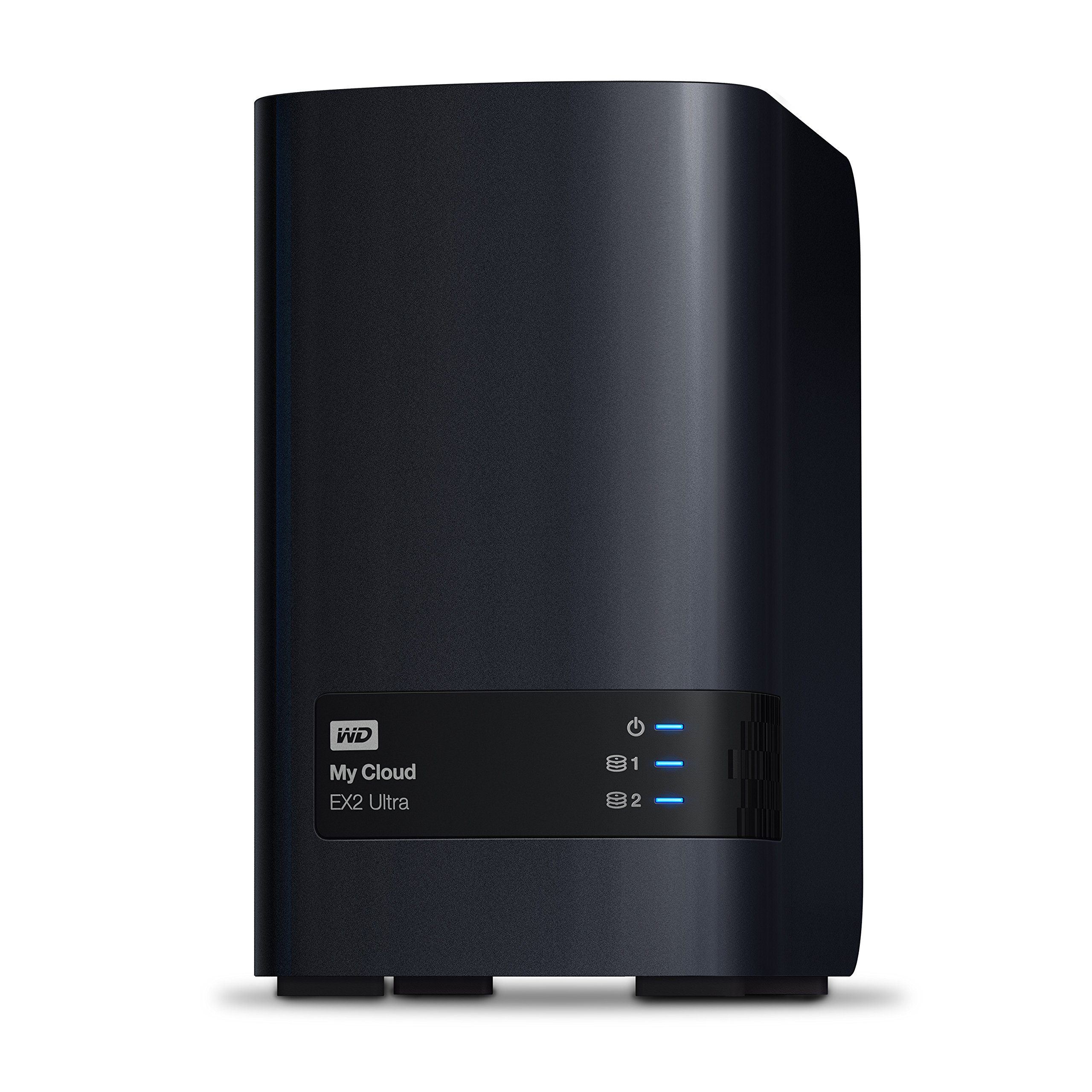 Western Digital My Cloud EX2 Ultra 8TB Network Attached Storage and 2TB Portable External Hard Drive Bundle