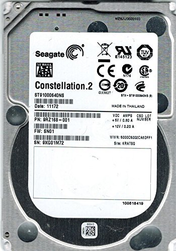 Seagate ST91000640NS 1 TB 2.5" Internal Hard Drive