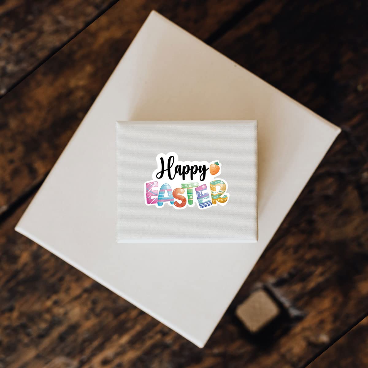 210 PCS Happy Easter Carrot Stickers,Cute Easter Small Business Envelopes Stickers for Handmade Goods/Small Business Packages/Bags ,Easter Theme Small Shop Business Stickers for Envelopes Seals