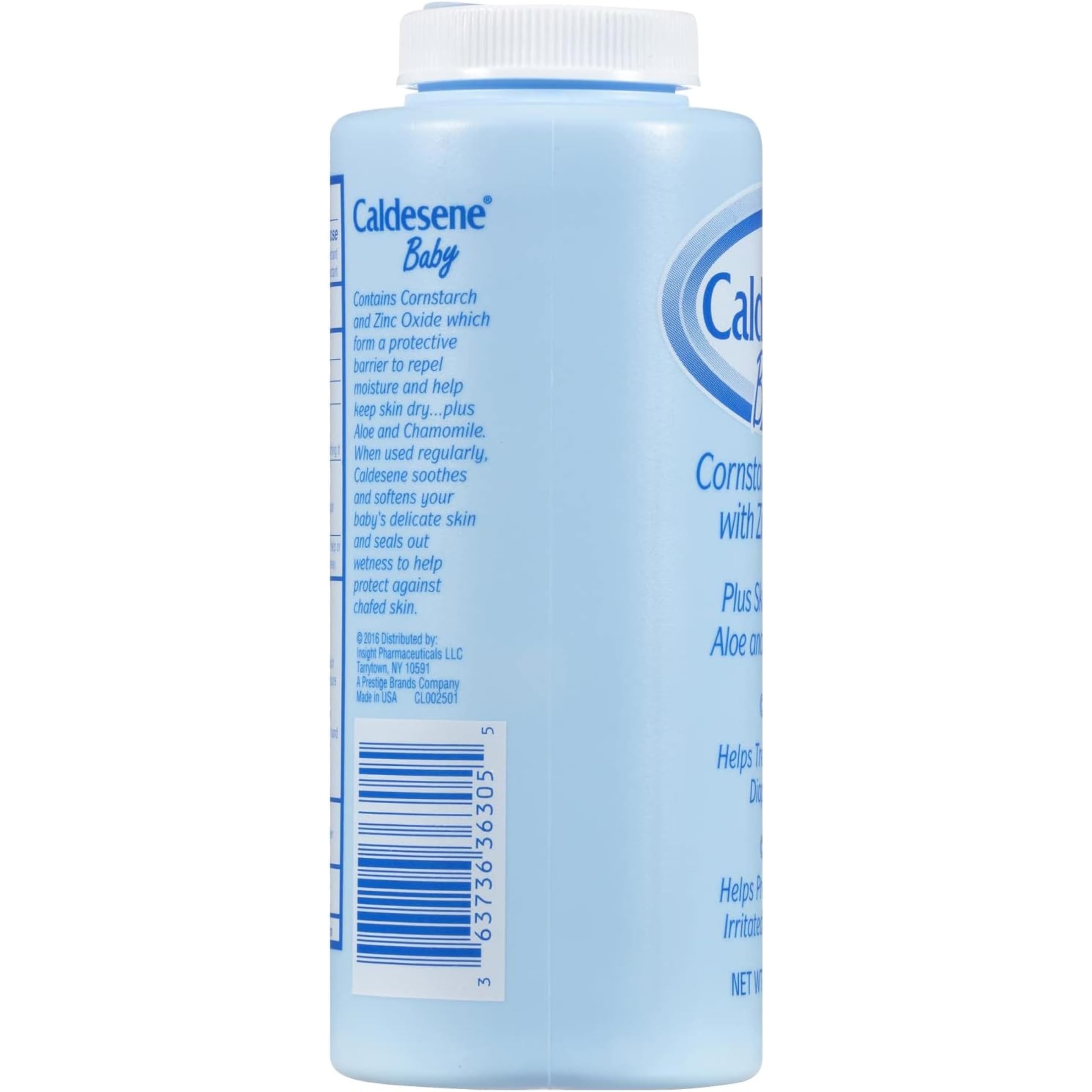 Caldesene Baby Cornstarch Powder With Zinc Oxide 5 oz (Pack of 10)