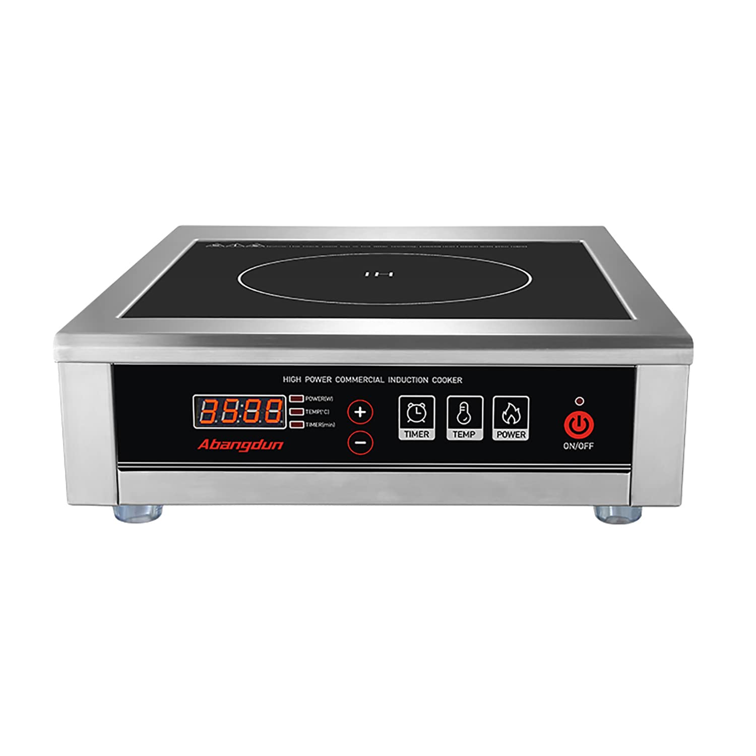 Abangdun Mini Induction Cooktop, Small Burner 700W/120V Mini Hot Plate Electric Stove Cookter for Traveling Camping small kitchen spaces Small Induction Cooktop for Coffee,Tea & Milk