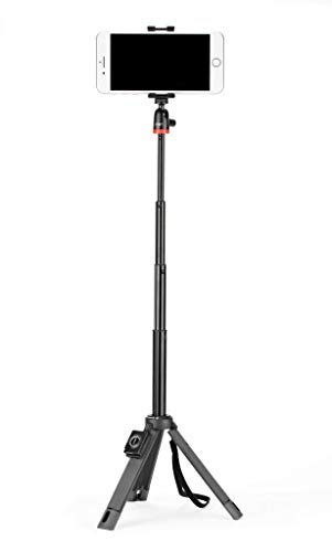 JOBY JB01550-BWW TelePod Mobile Tripod for Smartphone and Camera - Bluetooth Remote, Monopod, Selfie Stick, Vlogging, iPhone, Mirrorless, 360, Action Camera, Lights