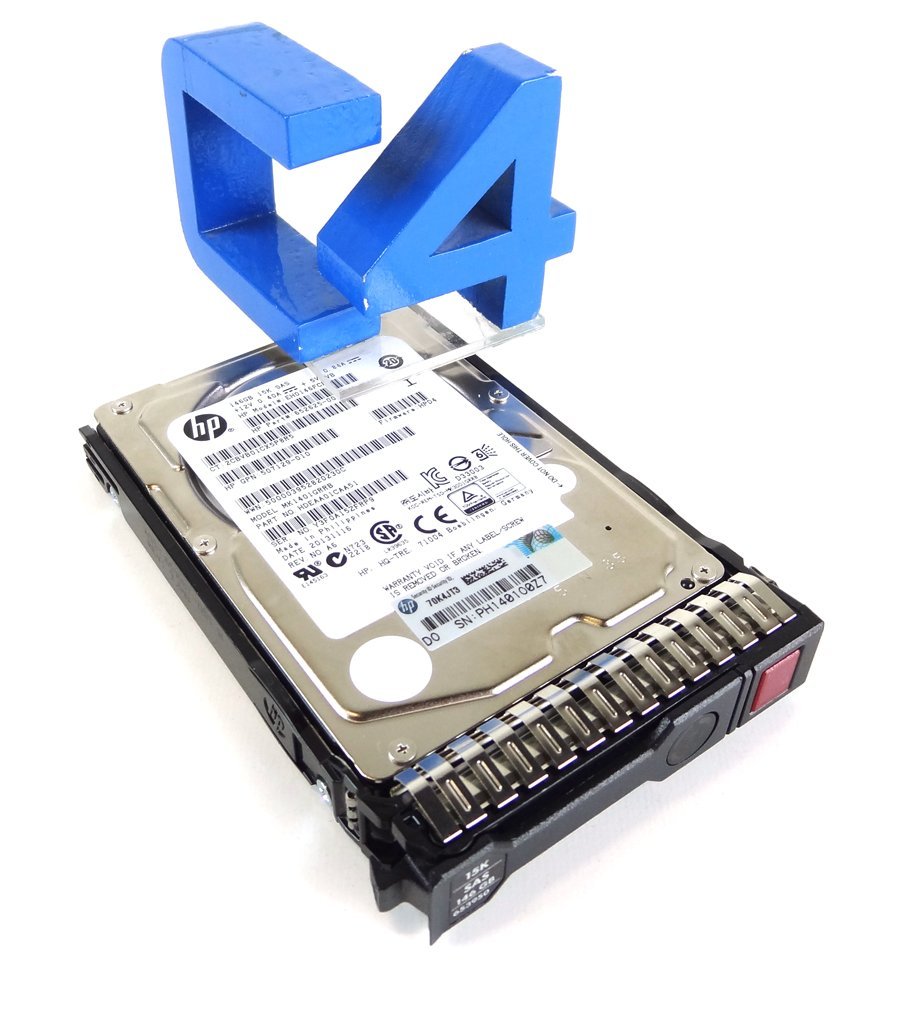 HP 653950-001 146GB hot-plug dual-port SAS hard disk drive - 15,000 RPM, 6Gb/sec transfer rate, 2.5-inch small form factor