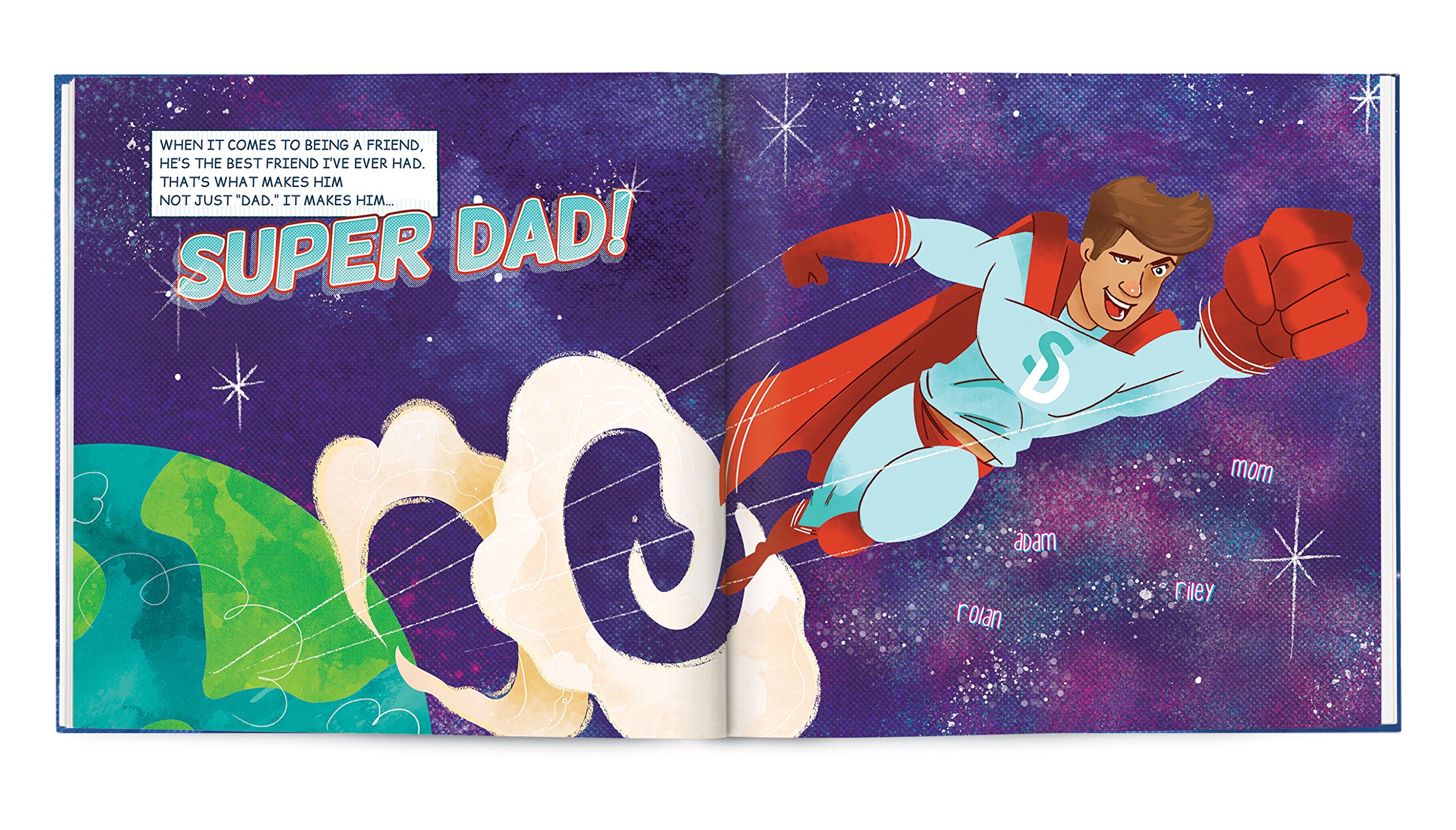 Super Dad Personalized Story, I See Me! (Hardcover)