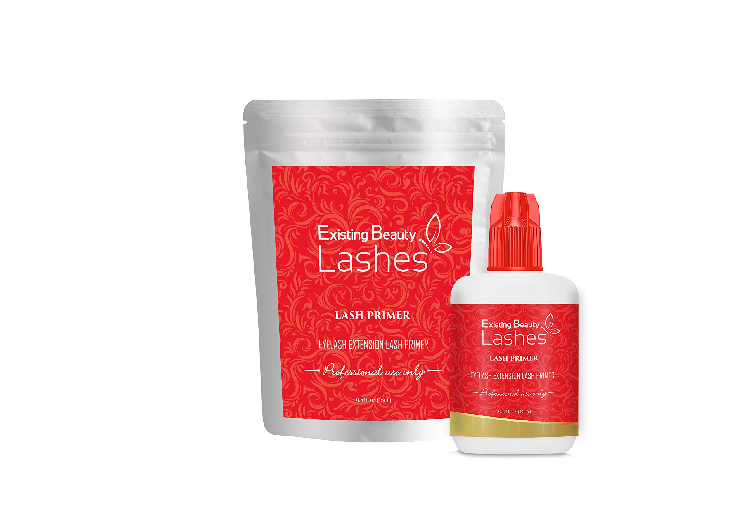 Lash Primer for Eyelash Extensions - Eyelash Primer and Bonder for Stronger Retention of Lashes - Eyelash Primer for lash Extensions - 15 ml by Existing Beauty Lashes